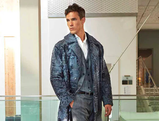 Mens fur coats | Paolo Moretti | Read more about men's new trends ...